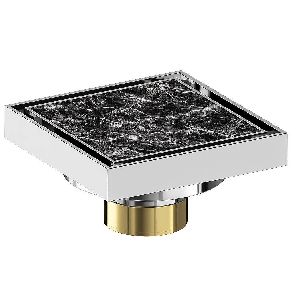 Granada Tile Insert Floor Waste – Invogue Mirrors