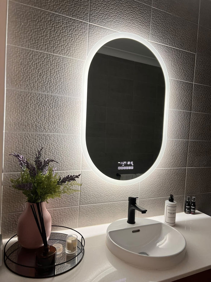 The Capri (Frosted edge) ~ (Elegant edition) Invogue Smart mirror ...